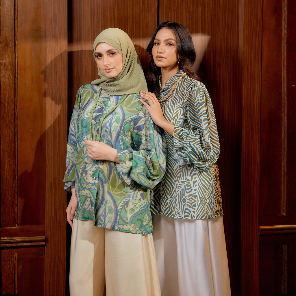 ALAIZA PRINTED BLOUSE – CARMELITA - SUCCESSFUL WOMEN'S FLAVOUR